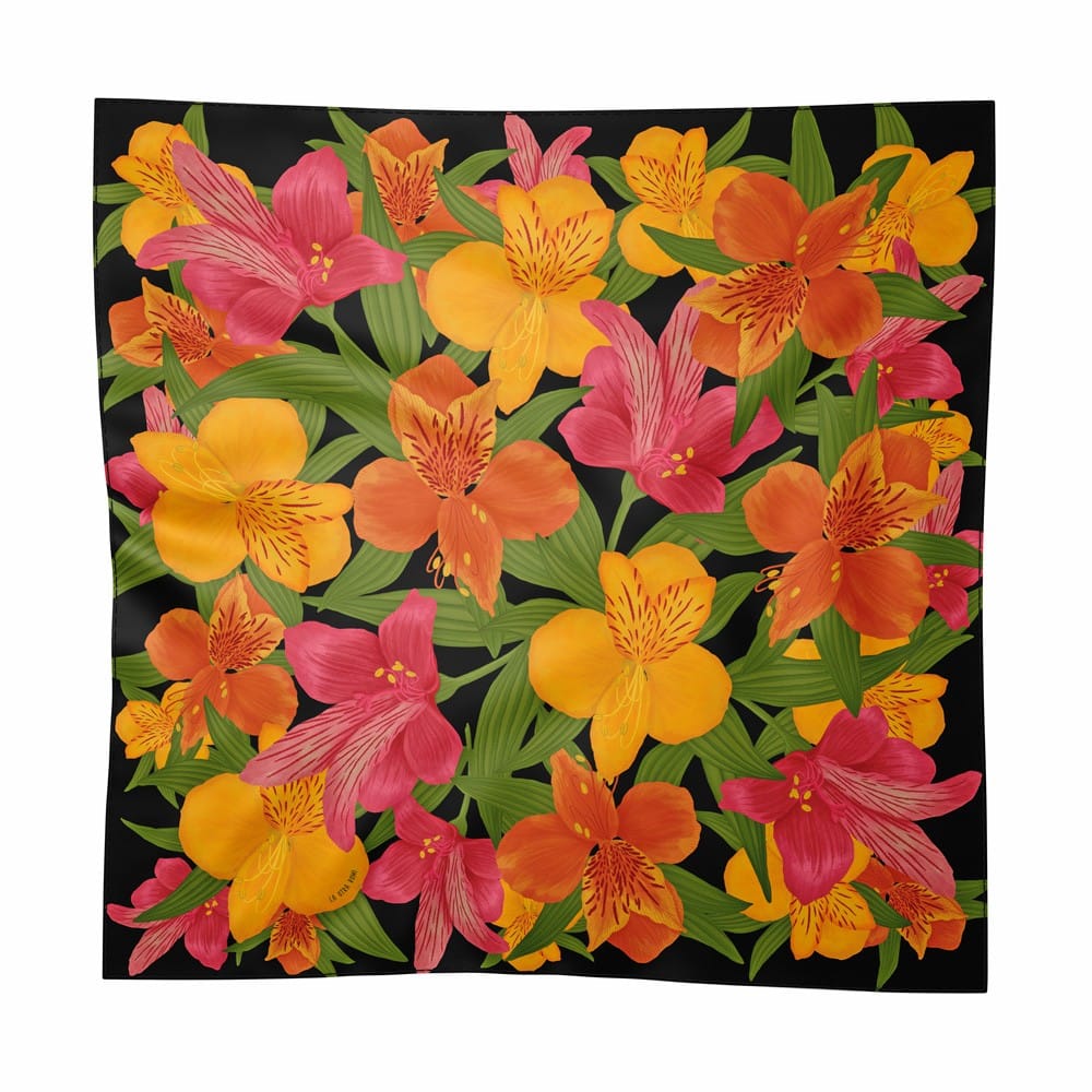 Pañuelo Astromelias 50x50 cm - Eco Super